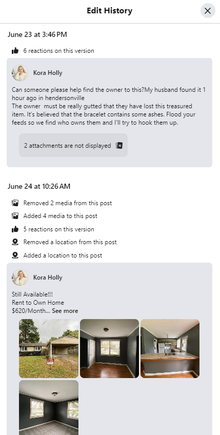 Fact Check: FAKE Post About 'Treasured Item' Is Social Media Tactic Used In Real Estate Scam ...